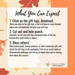 Free " Handmade with Love" Printable Gift Tag for Fall - Homemaker and ...