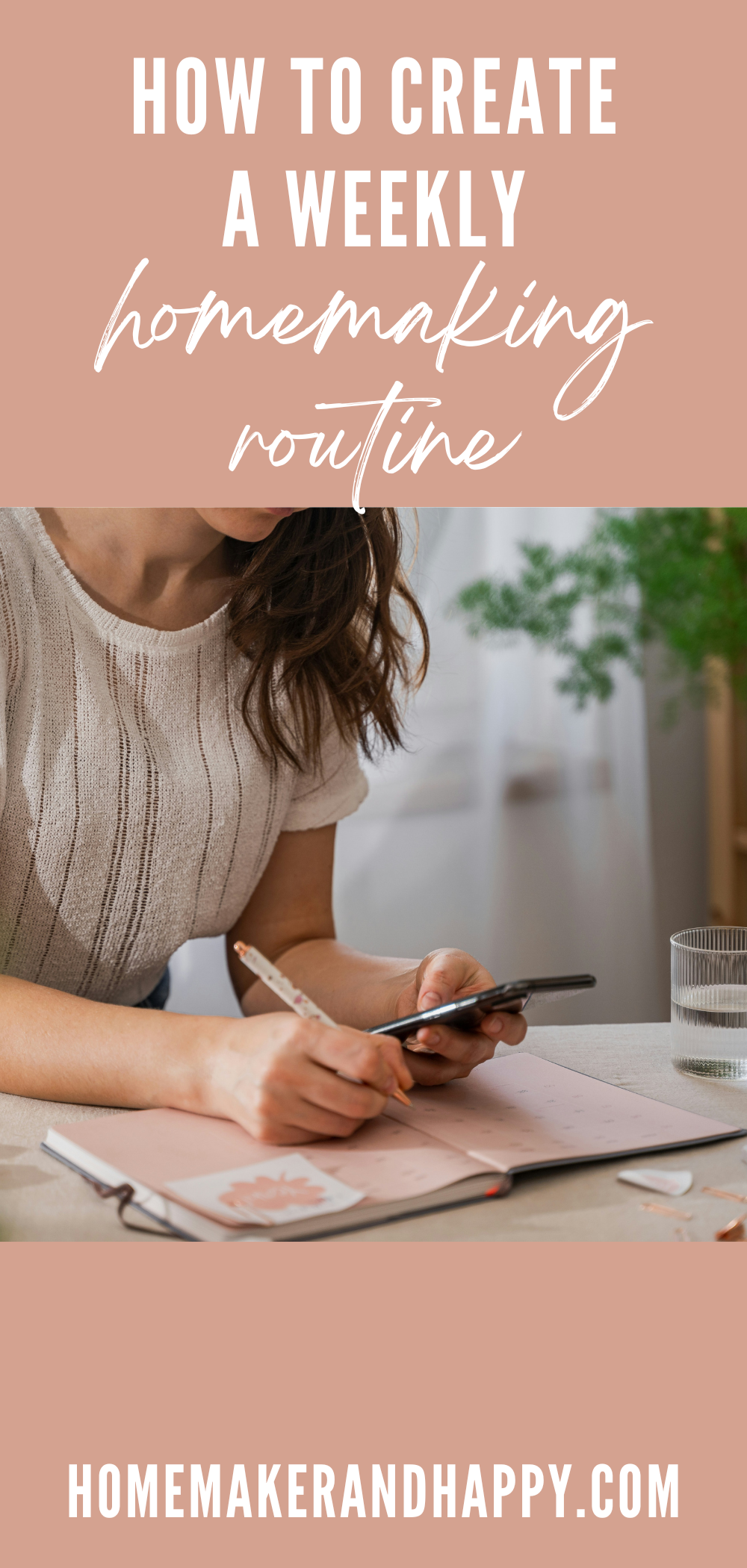 Sample Weekly Homemaking Routine (To Get it All Done) - Homemaker and Happy