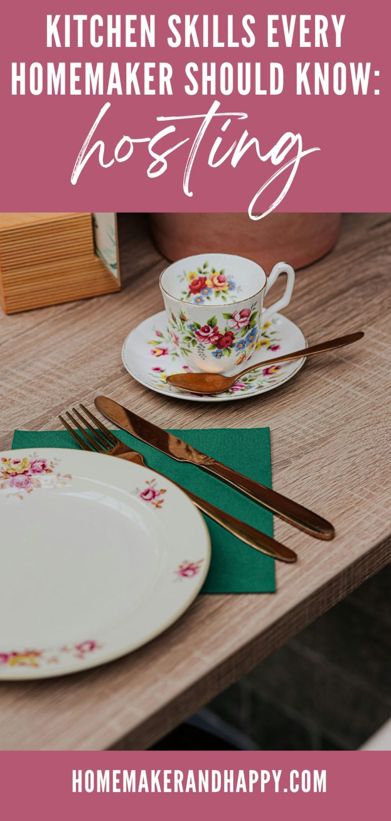 20 Kitchen Skills Every Homemaker Should Know - Homemaker and Happy